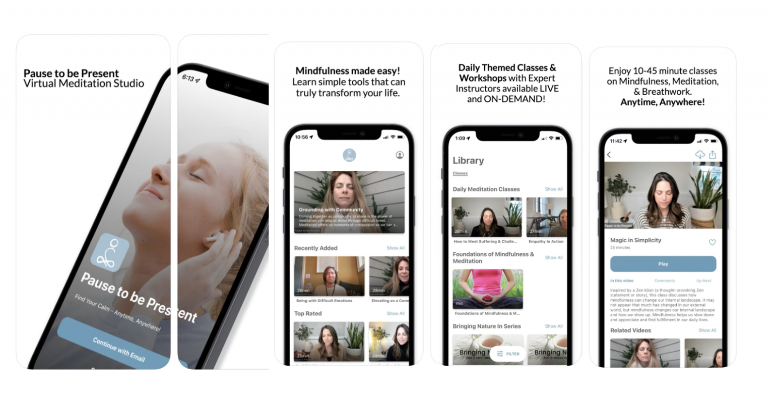 Mindfulness, Meditation & Mental Well-Being - Pause to be Present